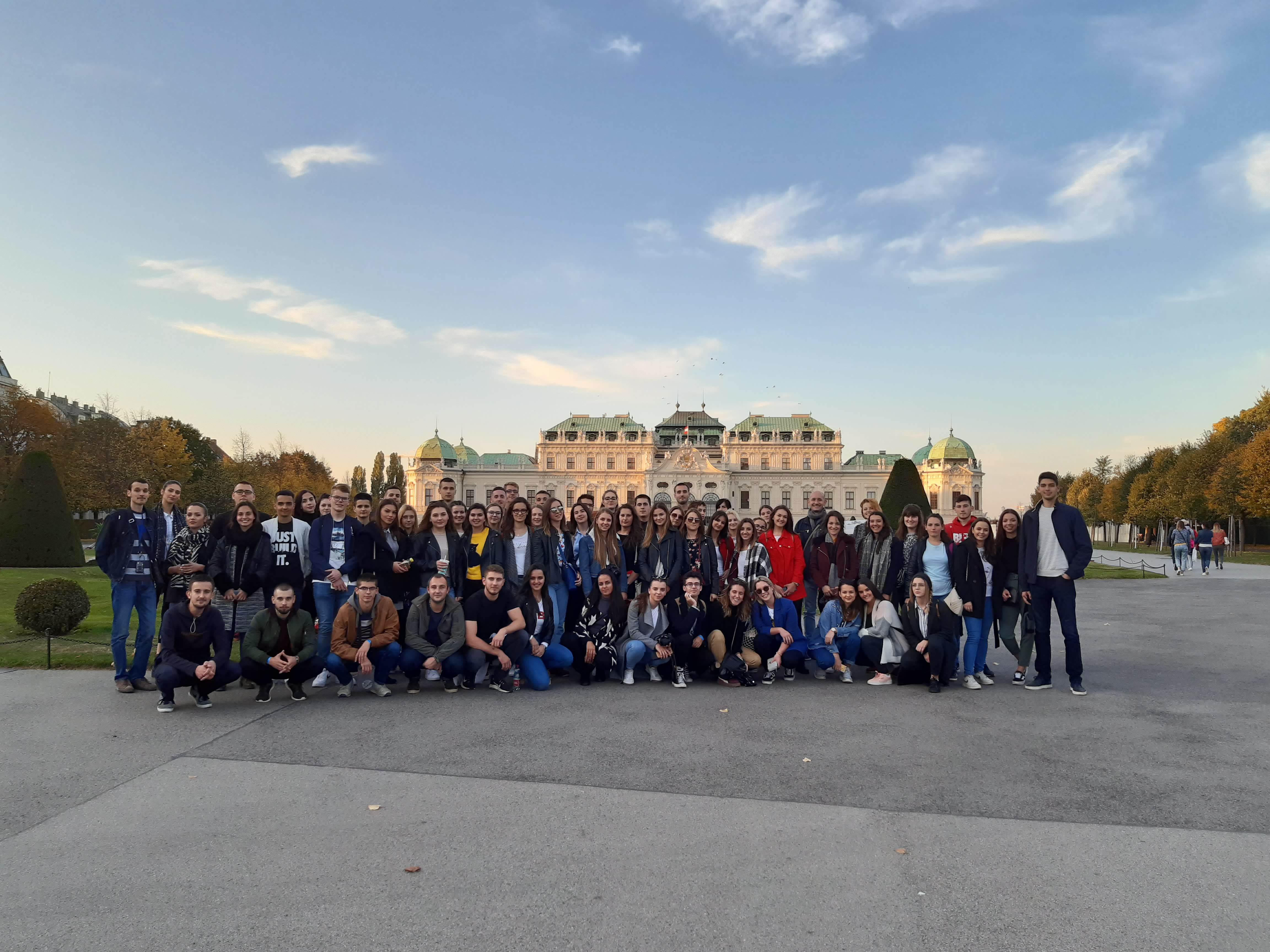 Architecture students from the University of Banja Luka in a visit to ...
