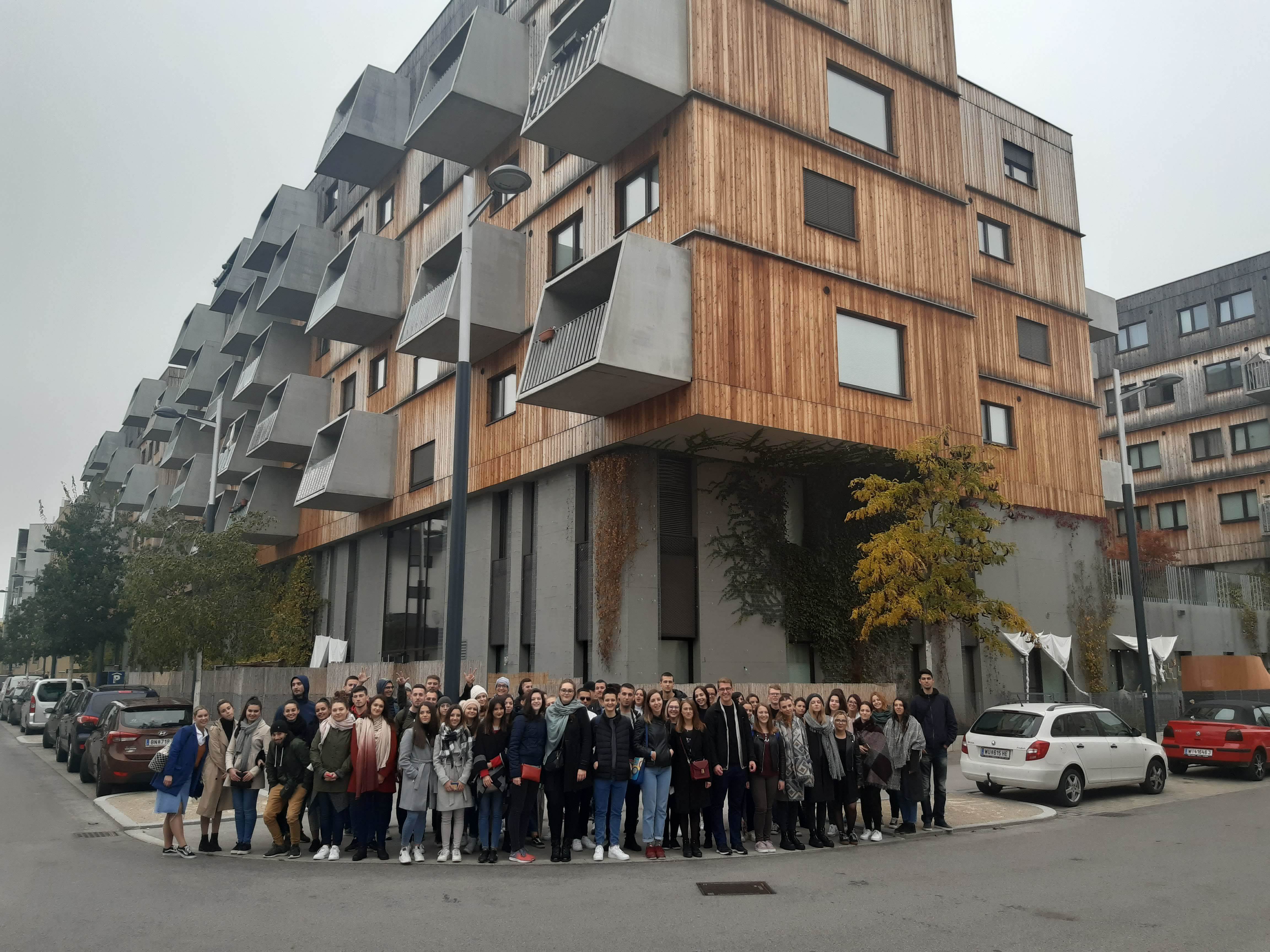 Architecture students from the University of Banja Luka in a visit to ...